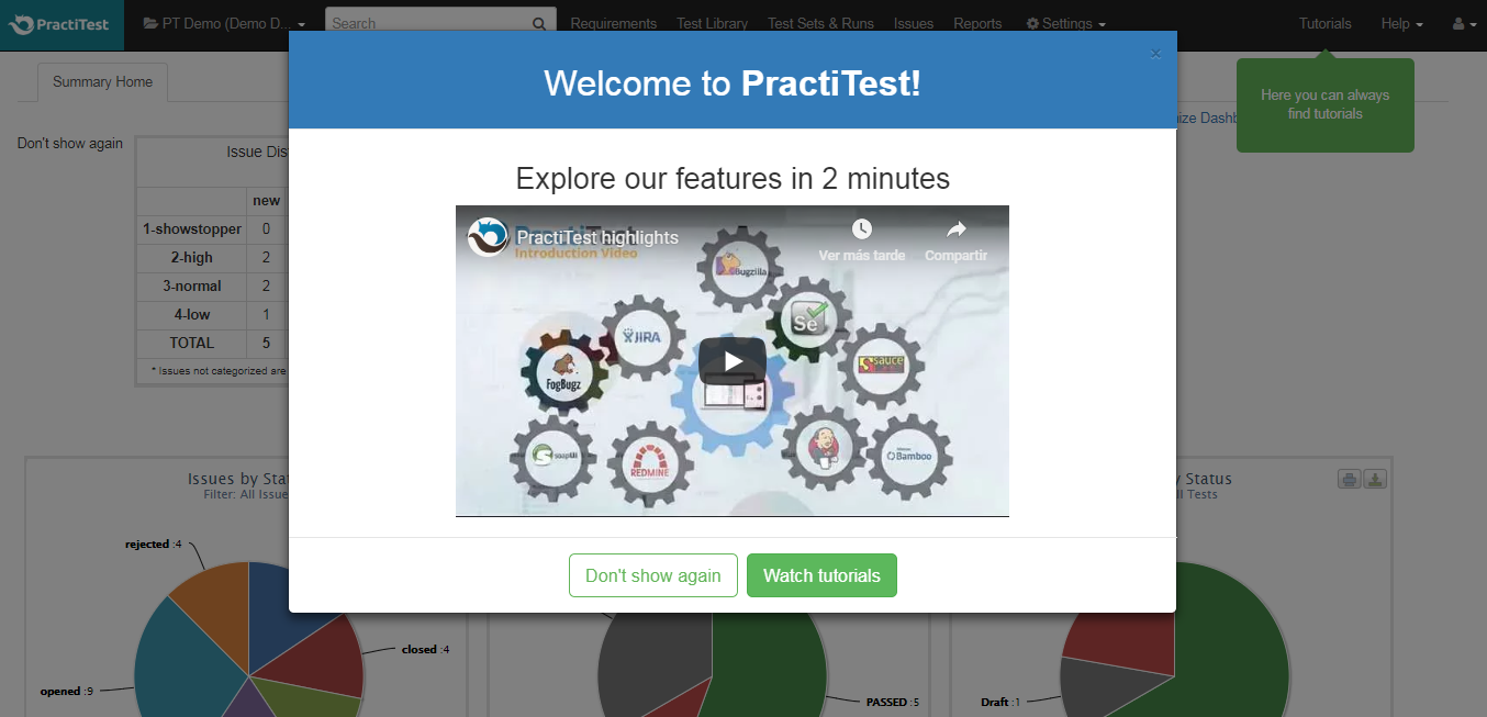 PractiTest y una exploración rápida de sus principales funciones ...