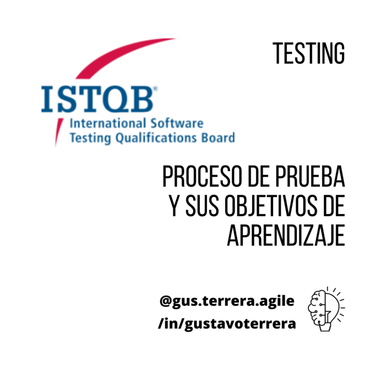 Proceso de Pruebas y sus Objetivos de aprendizaje. - TestingBaires