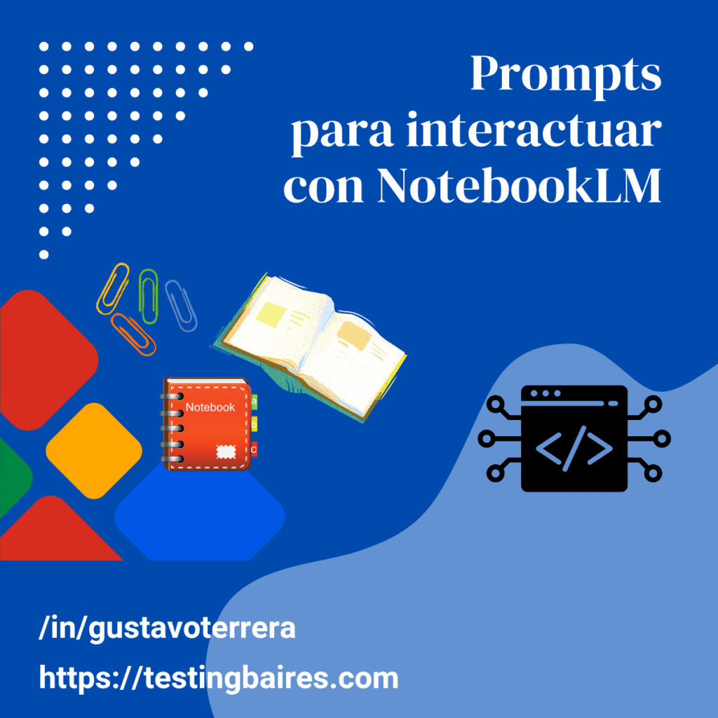 Prompts para NotebookLM - TestingBaires